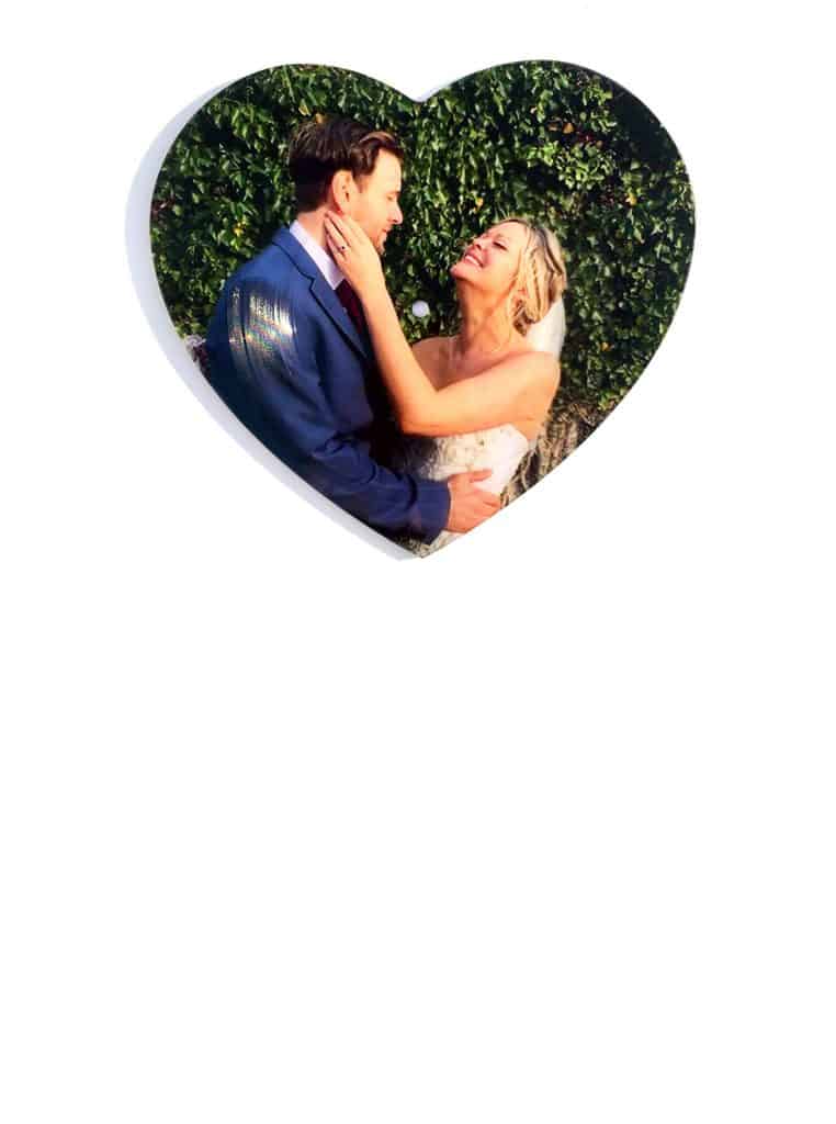 Custom Heart Shaped Picture Disc Vinyl Record